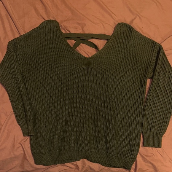 Sweaters | Olive Green Womens Sweater | Poshmark